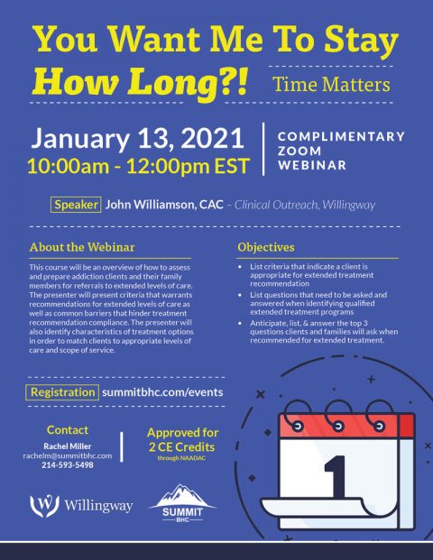 Networking & Educational Events | Summit BHC | Treatment Centers