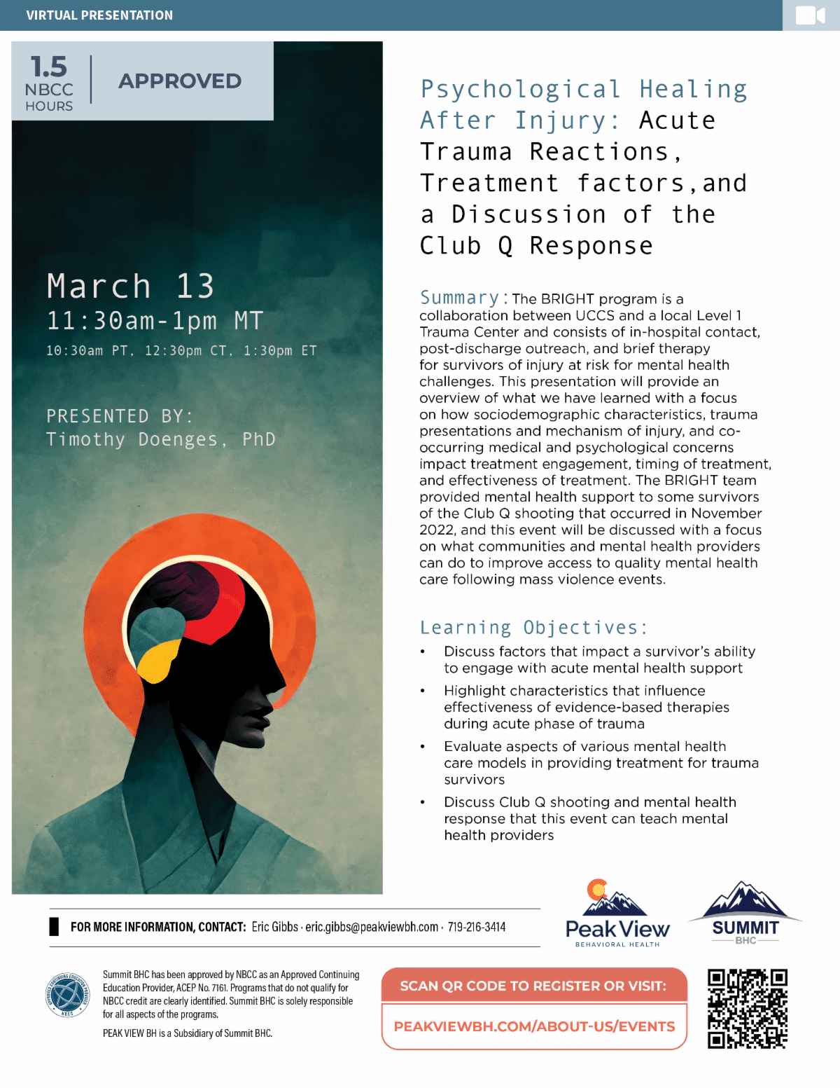 Networking & Educational Events | Summit BHC | Treatment Centers